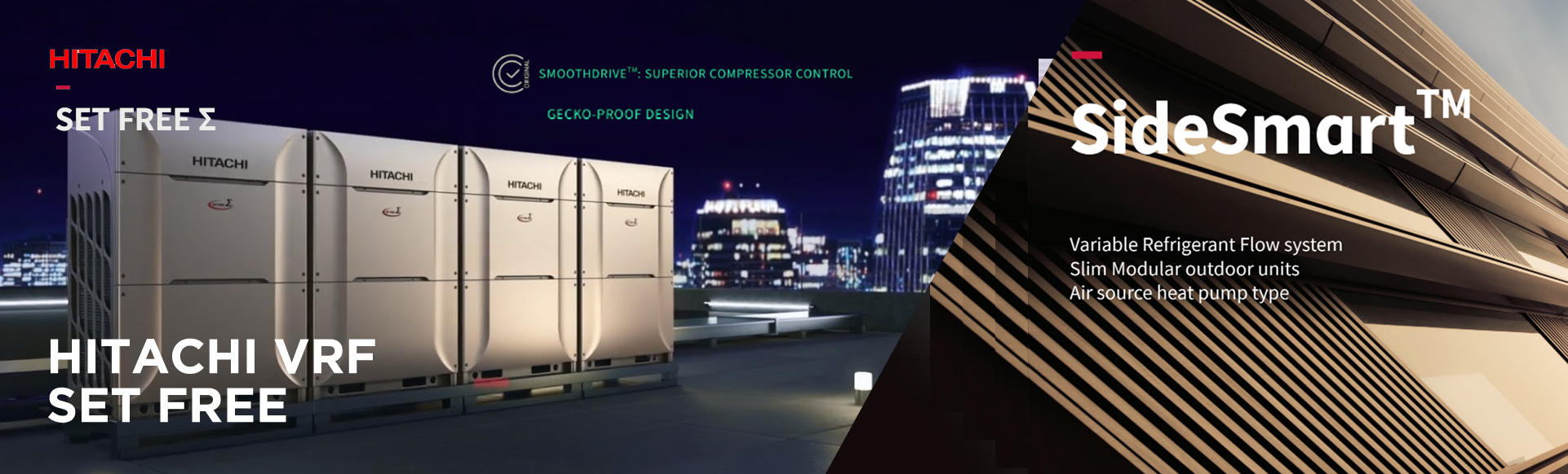 Hitachi VRF Set Free Series