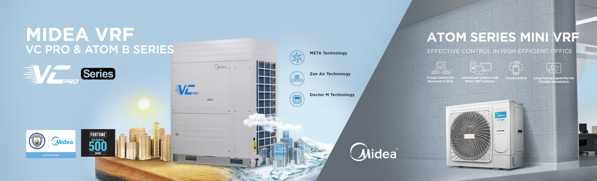 Midea AC VRF Sistem VC Pro Atom B Series